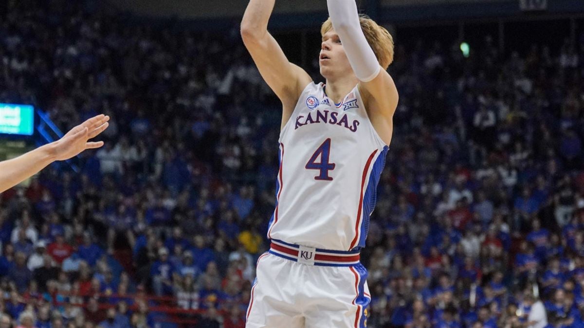 Gradey Dick provides historic debut performance as KU defeats Omaha