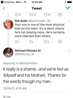 LOOK: Pittman's father lashes out at USC staff on social media
