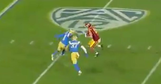 WATCH: Drake London breaks multiple tackles on touchdown catch