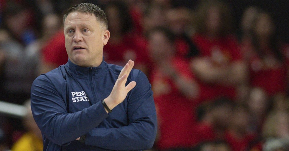 Mike Rhoades, Penn State basketball get tough introduction to Big Ten ...