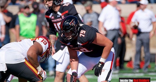 Texas Tech Offensive Lineman Has Come a Long Way in a Short Time