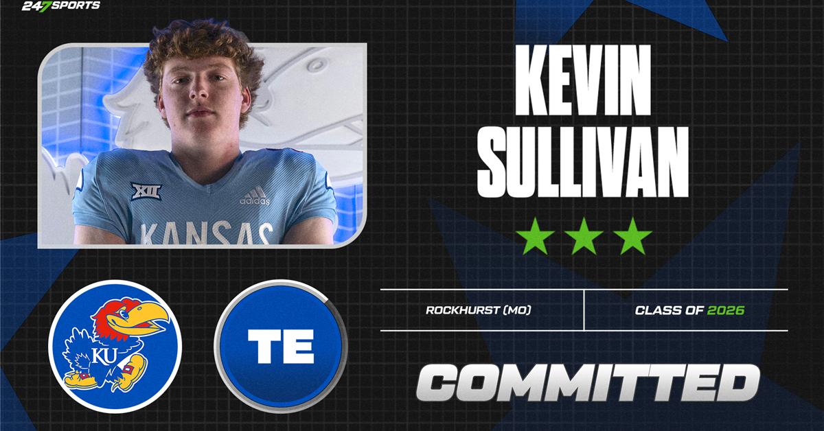 Local tight end Kevin Sullivan commits to Kansas