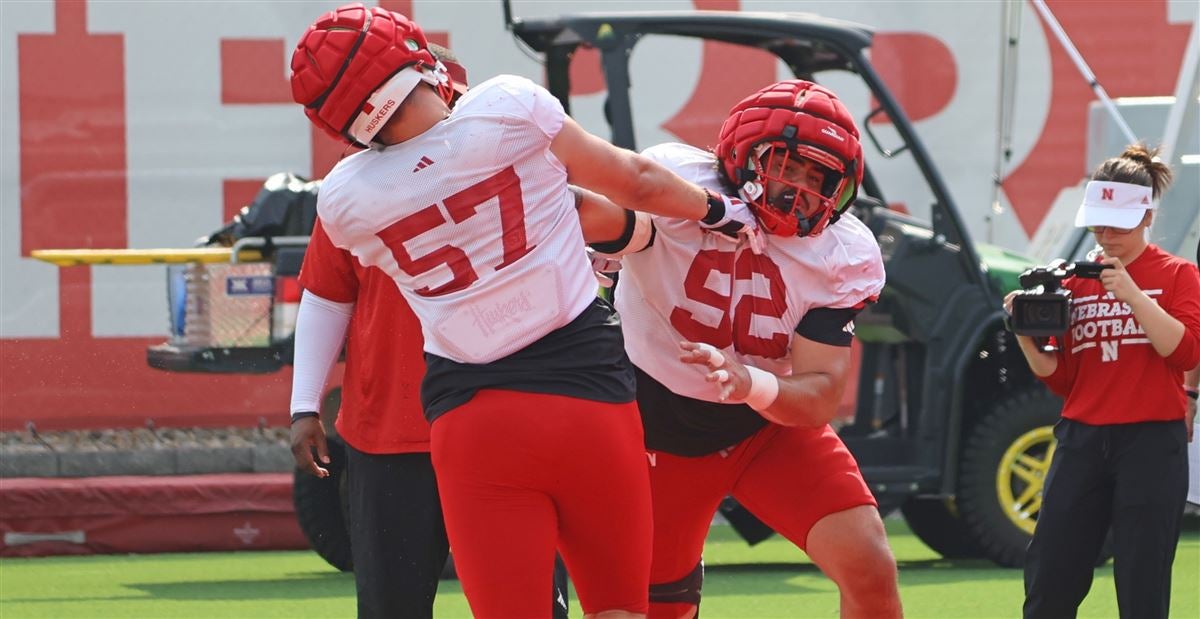 LOOK: Huskers continue fall camp work with opener less than three weeks ...