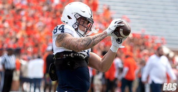 Penn State tight end Theo Johnson makes season debut at Auburn