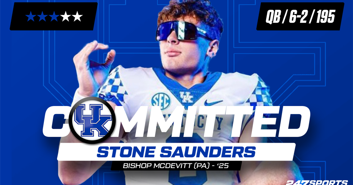 Stone Saunders becomes Kentucky's first 2025 commitment