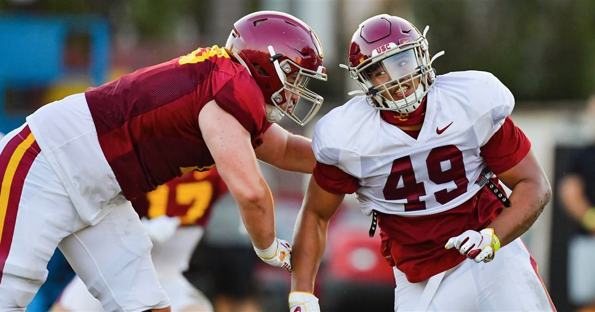 Freshmen DL Tuli Tuipulotu, Pepe standing out for USC football