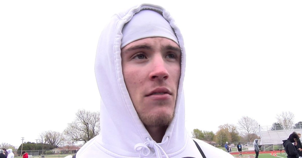 Watch: Mason Ellis talks about his quick 40-yard dash times, recruitment