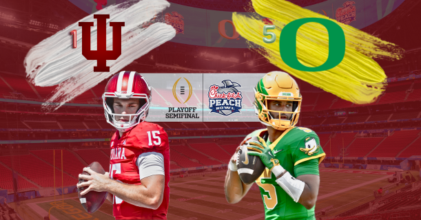 LIVE CFP SEMIFINAL UPDATES: No. 1 Indiana vs. No. 5 Oregon (Pre-game)