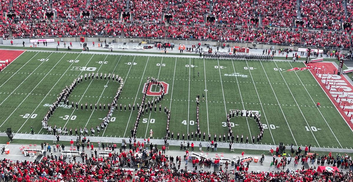 Watch: Pregame Ohio State band program and Homecoming festivities