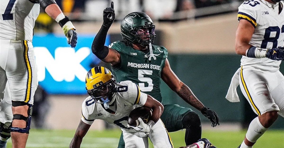 Michigan State LB Jordan Hall announces return for 2026 season