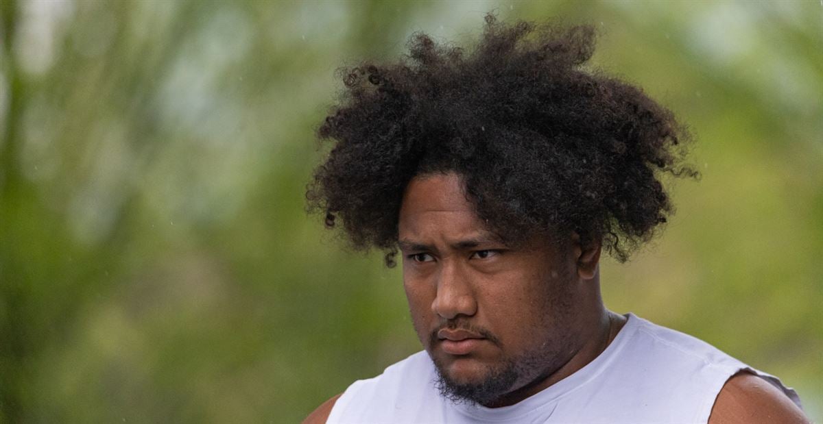 Sophomore Iapani Laloulu gaining confidence by the day as he steps into ...