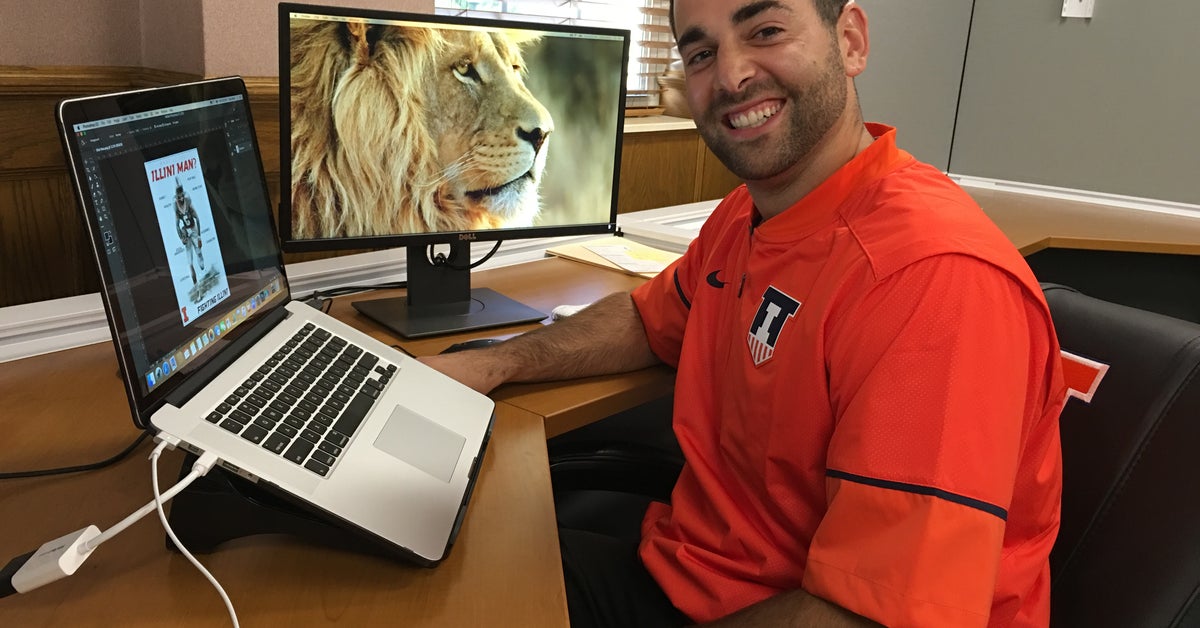 Travis Perry: Illini football's Graphics Guy