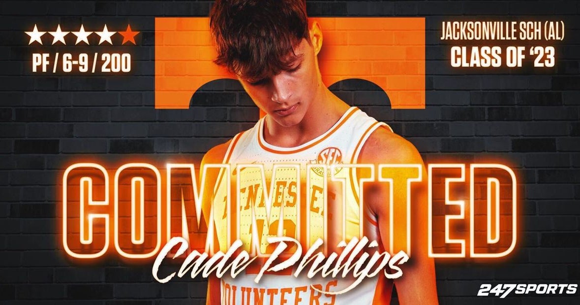 Hoops Recruiting: Four-star PF Cade Phillips commits to Tennessee
