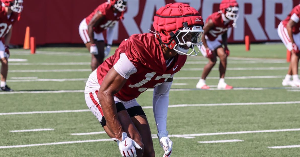 Cornerback Kani Walker vying for starting spot in Arkansas fall camp