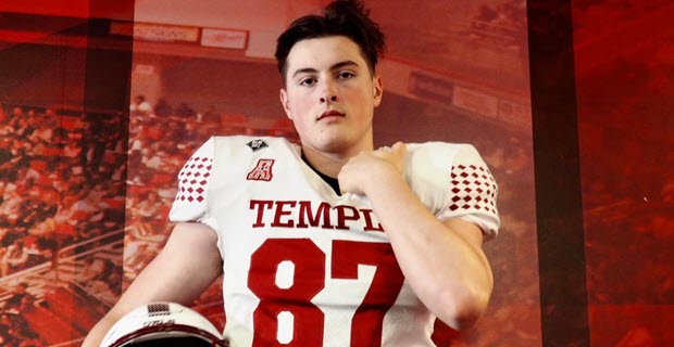 NFL Academy tight end Peter Clarke picks Temple