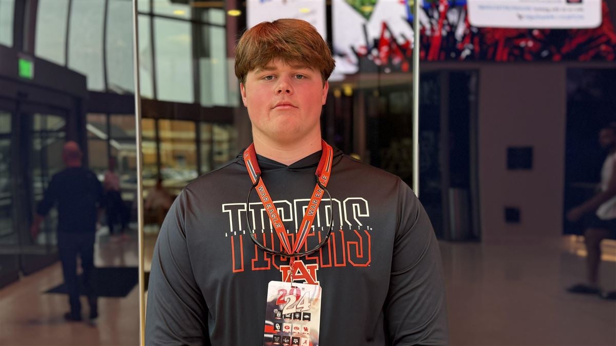 OL Mal Waldrep 'a big guy' for Jake Thornton, Auburn