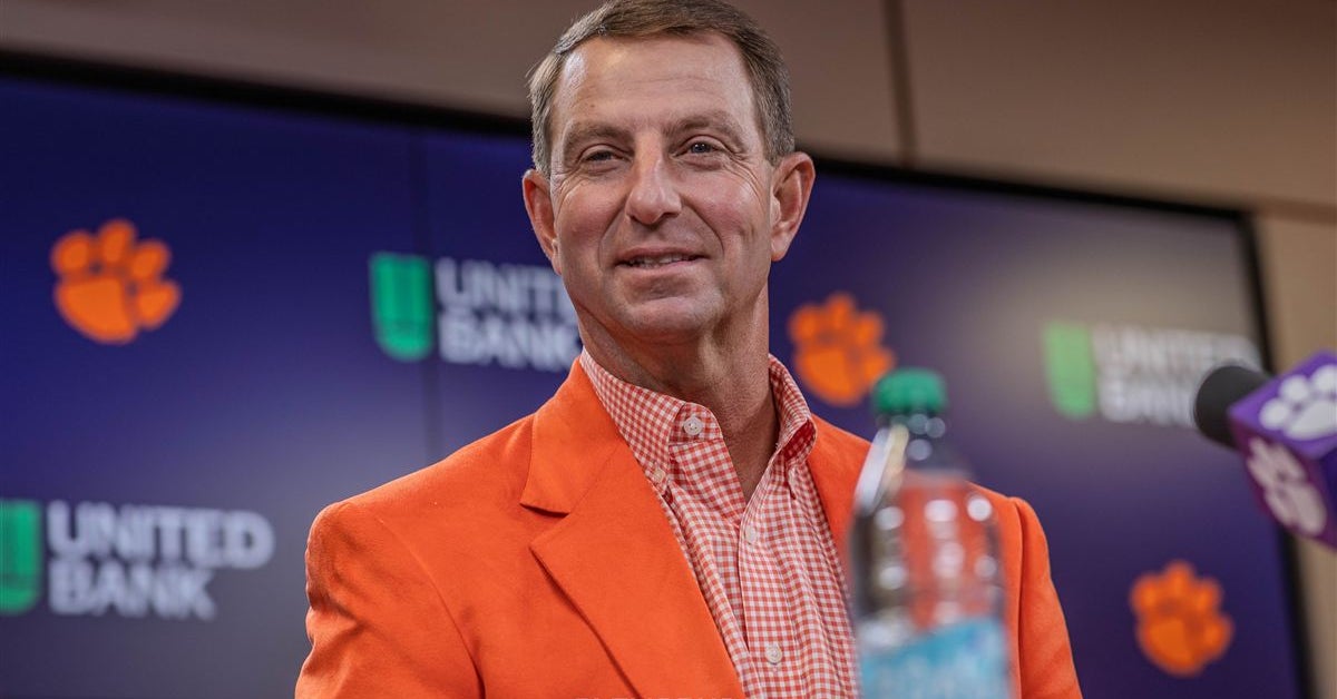 What Dabo Swinney said about 2026 class, transfer portal plan on ...