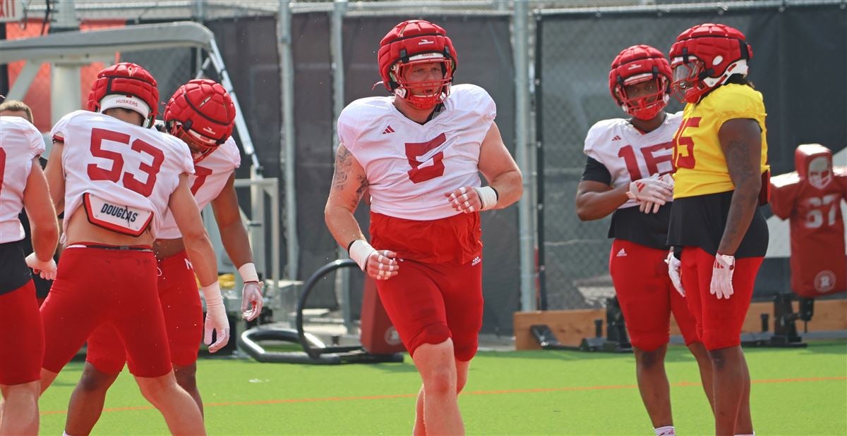 LOOK: Huskers continue fall camp work with opener less than three weeks ...