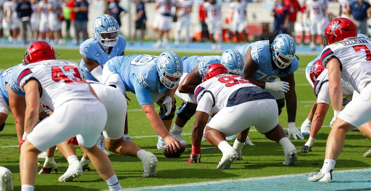 UNC offensive snap counts through four games with takeaways