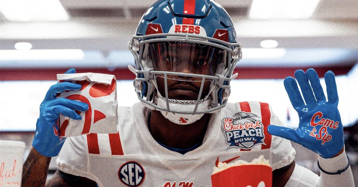 Drip in the 'Sip | Dayton Wade helps reveal Ole Miss’ Peach Bowl threads
