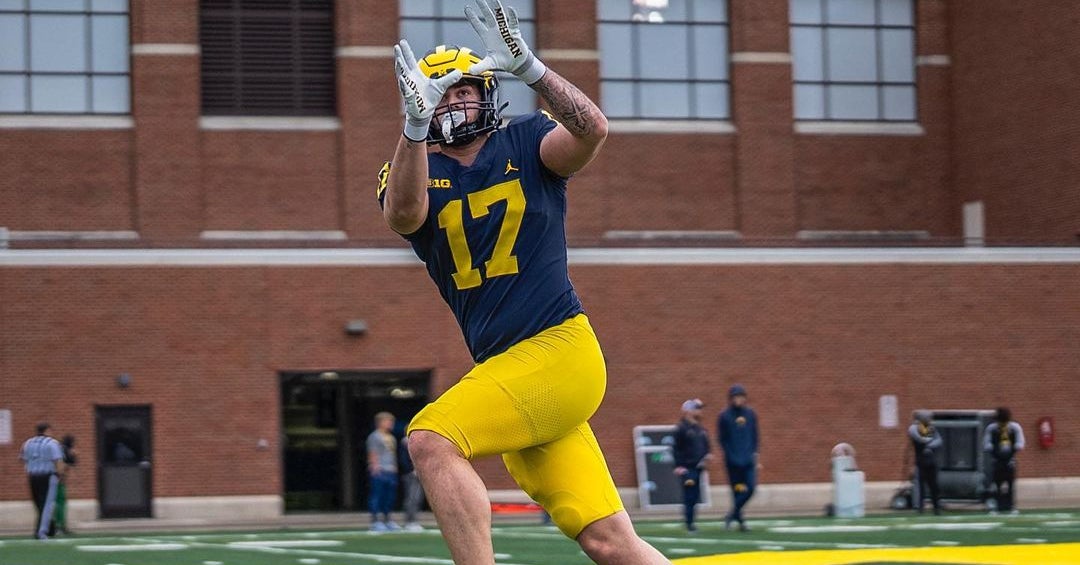 Marlin Klein in position to claim starting role for Michigan football ...