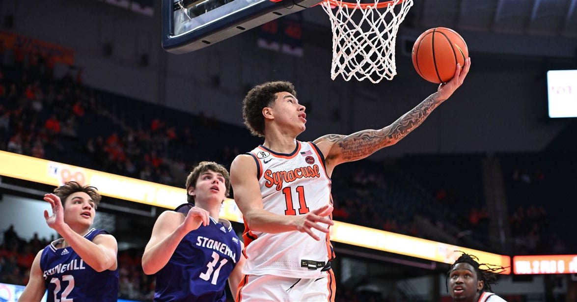 George, Starling lead Syracuse past Stonehill