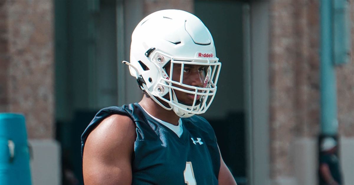 Four-star DL Brandon Davis-Swain books first official