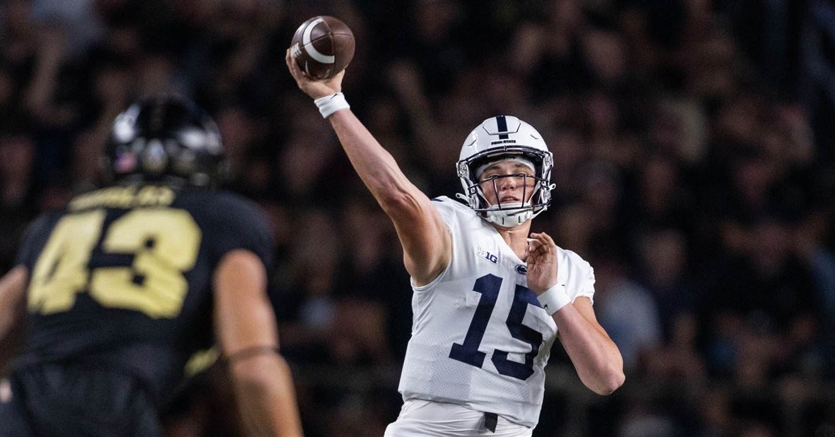 Penn State-Purdue game time, TV channel set