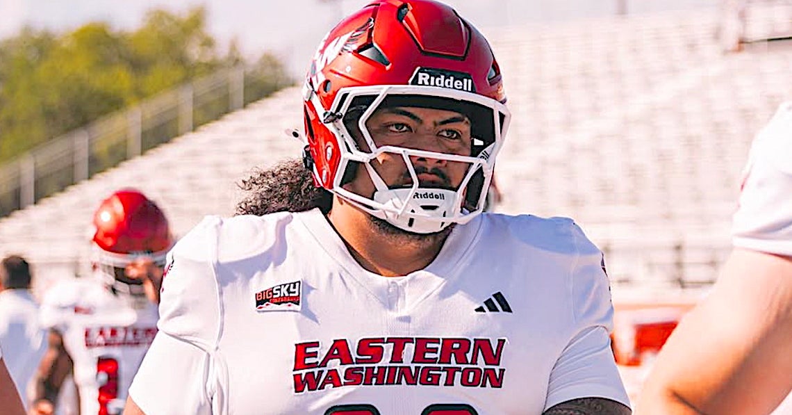 Mammoth DT Jirah Leaupepetele commits to WSU from Eastern Washington