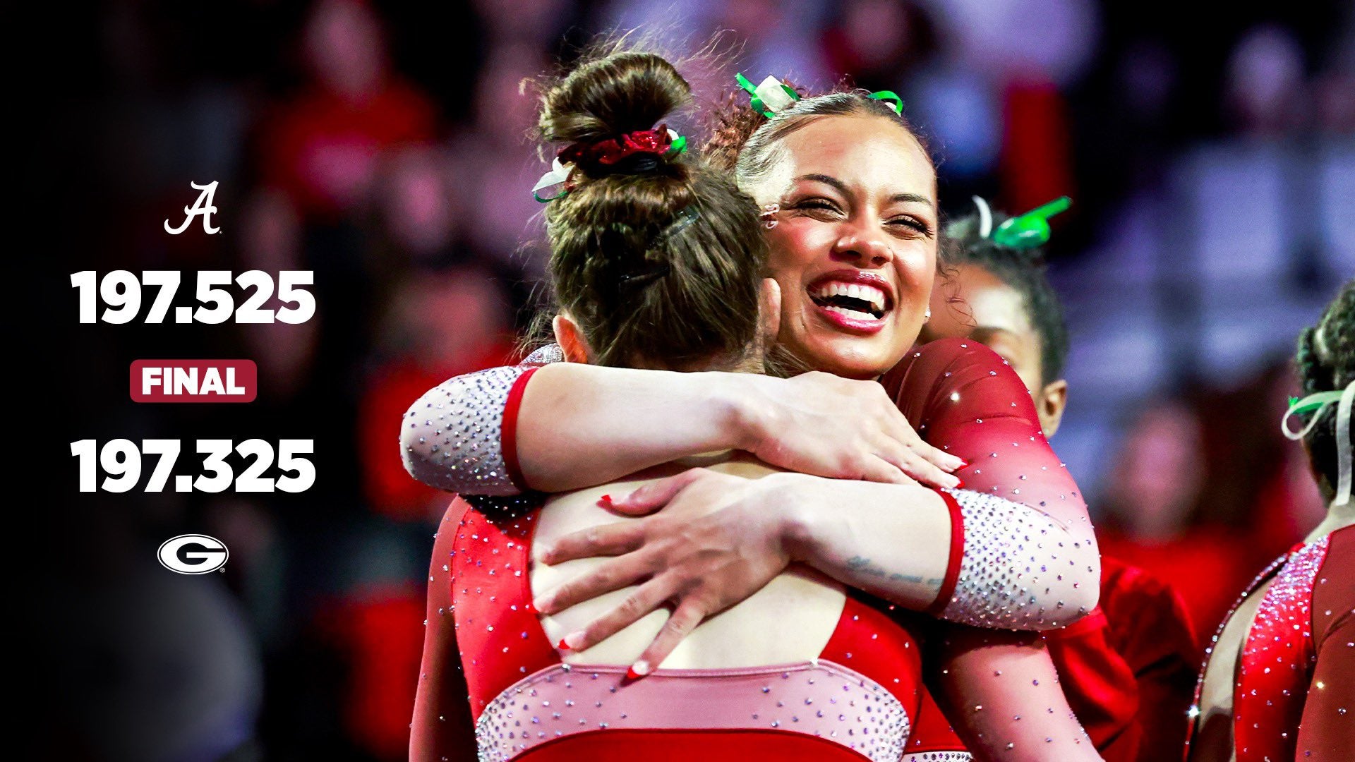 Bama Gymnastics beats Georgia