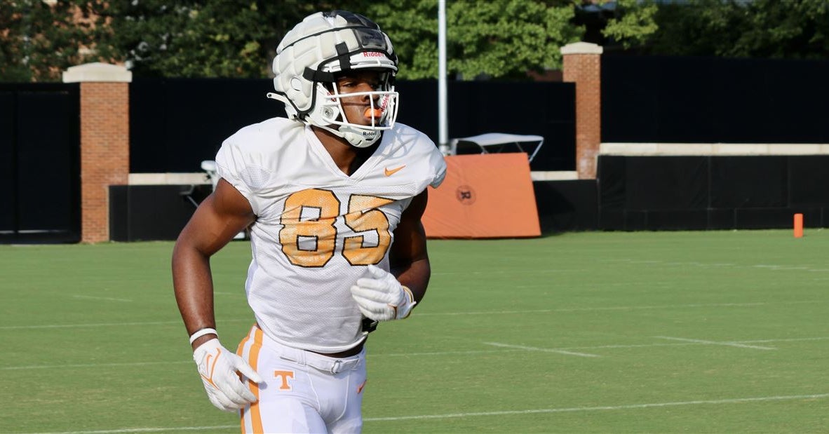 Freshman WR Nathan Leacock ‘pushing to get there’ so he can help Vols