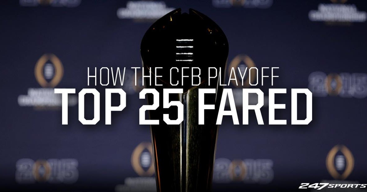 How the CFP Top 25 fared in Week 14