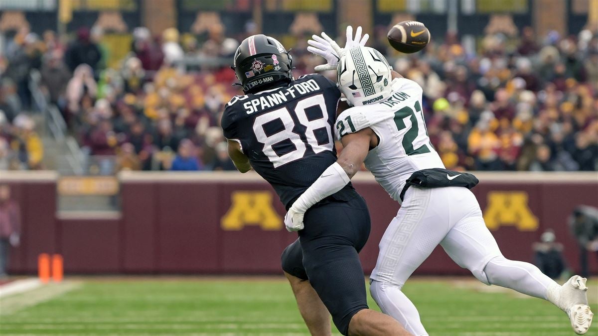 Michigan State offense sputters in 27-12 road loss to Minnesota