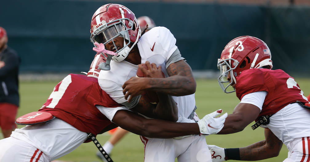 Photos from Alabama's second practice of its 2021 bye week
