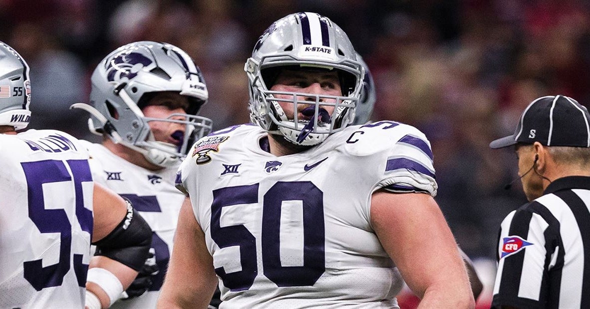 Cooper Beebe shapes up for NFL Draft after four impressive Kansas State ...