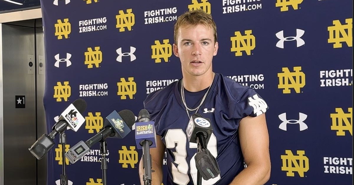 Kicker Spencer Shrader: “Our Mentality Has To Be Consistent”