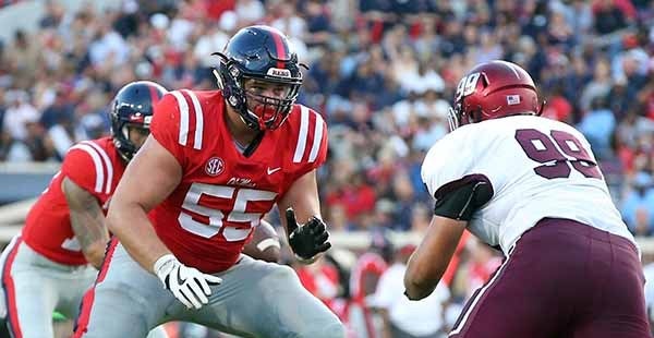Ole Miss O-lineman Ben Brown undergoes surgery, out for the remainder ...