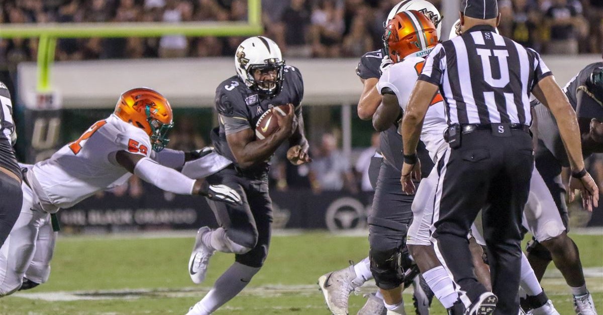 UCF's Brandon Wimbush has 'progressed' at wide receiver
