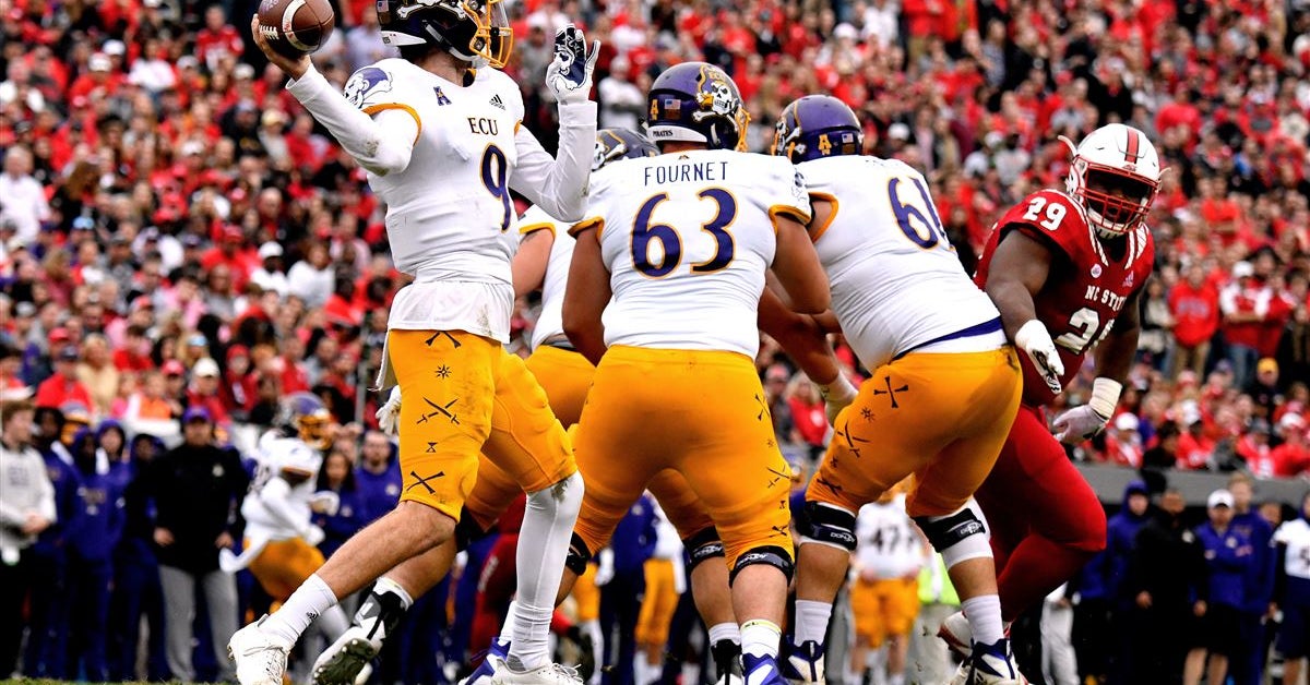 ECU opens as big underdog to NC State