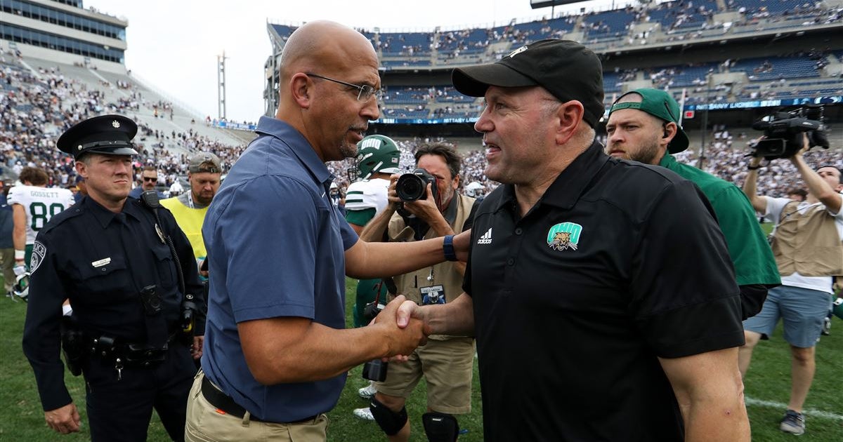 Penn State football: Ohio coach Tim Albin reacts to loss in Happy Valley