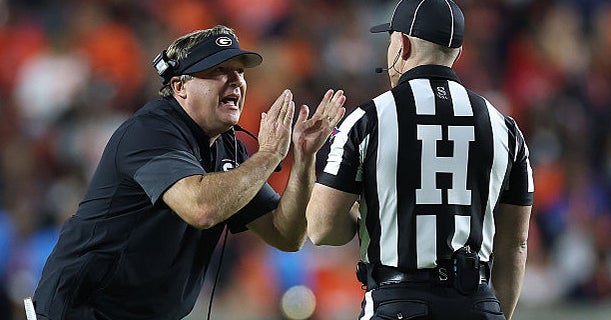 Kirby Smart explains bizarre non-timeout call in victory over Auburn