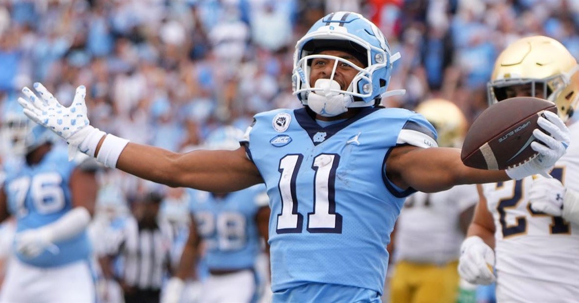 UNC WR Josh Downs Selected in 3rd Round by Indianapolis Colts
