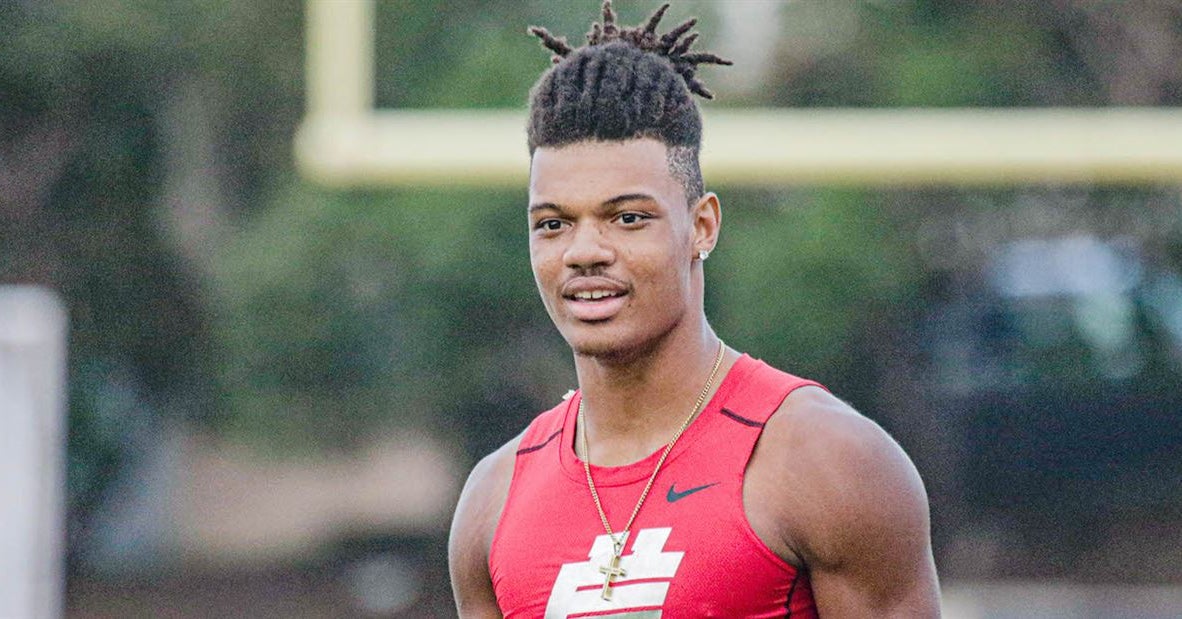 Oklahoma the school that will get a visit from Top247 WR Jayden Gibson