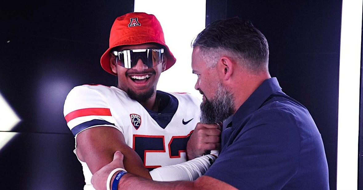 Four-Star OL Paki Finau locks in official visit No. 1 to Arizona