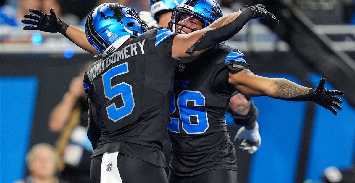 Lions RBs David Montgomery, Jahmyr Gibbs create new duo nickname