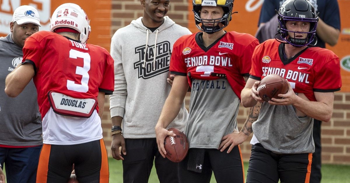 Former TCU star QB Max Duggan works out for the Dallas Cowboys ahead of ...