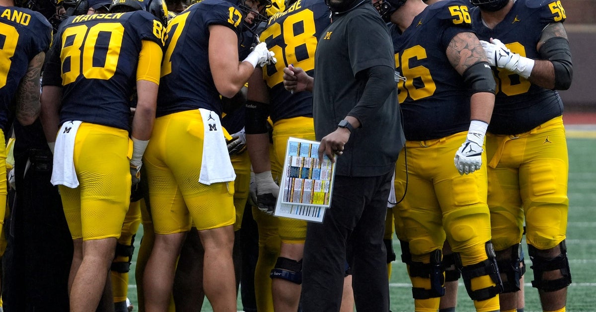 Michigan football game week: Sherrone Moore reveals Wolverines’ depth ...