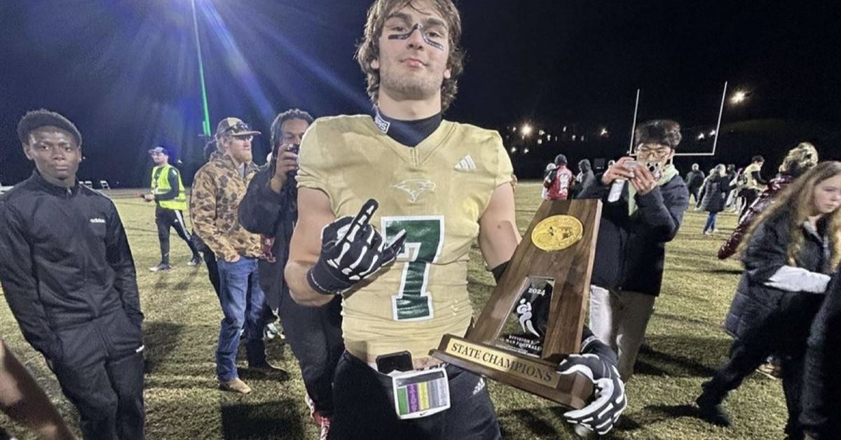 State Champ Status: TE commit Marshall Pritchett recounts final catch ...