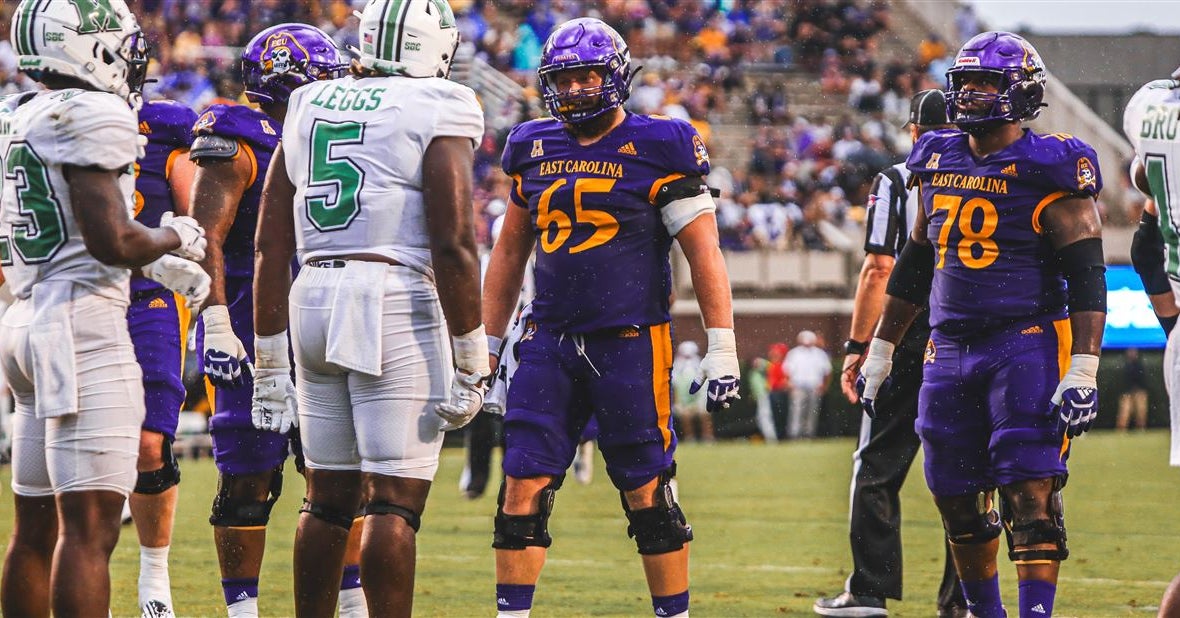 ECU offensive lineman Dustyn Hall gets NFL opportunity with Raiders