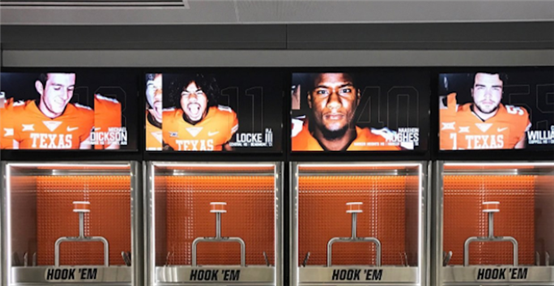 Photos: Texas Longhorns' new locker room is out of this world
